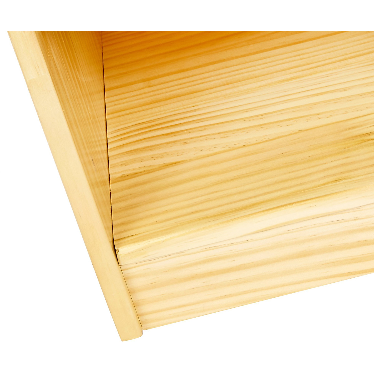 Amazon Basics Backpack Storage Cubby, 8-Compartment, Pine Wood, 13" D x 30" W x 48" H