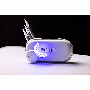 BioLight Guardian+ Oral Care Device | Teeth Whitening Kit | Red & Blue LED Light Therapy