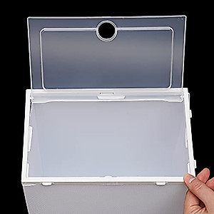 LOYALHEARTDY 20 PCS Shoe Storage Boxes Clamshell Clear Shoe Boxes Stackable Plastic Shoe Boxes with Lids Home Shoe Organizer For Sneaker Storage Foldable Shoe Sneaker Containers Easy Assembly