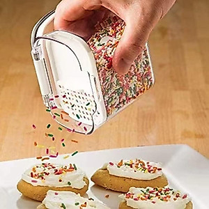 Staceyn Storage Containers,Staceyn Baking Storage Set with labels, Staceyn,Cereal Storage Jar, Kitchen Storage Box With Flip Top Lid Set for Sealed Fresh-Keeping And Moisture-Proof (1set)