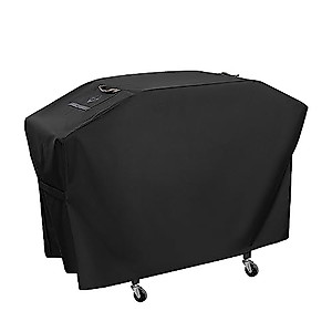 Griddle Cover for Blackstone 28 inch Griddle with Hood,Rip-Proof Upgraded Heavy Duty Material Griddle Cover,Waterproof UV & Fade Resistant Flat Top Gas Grill Cover with Strap and Air Vent