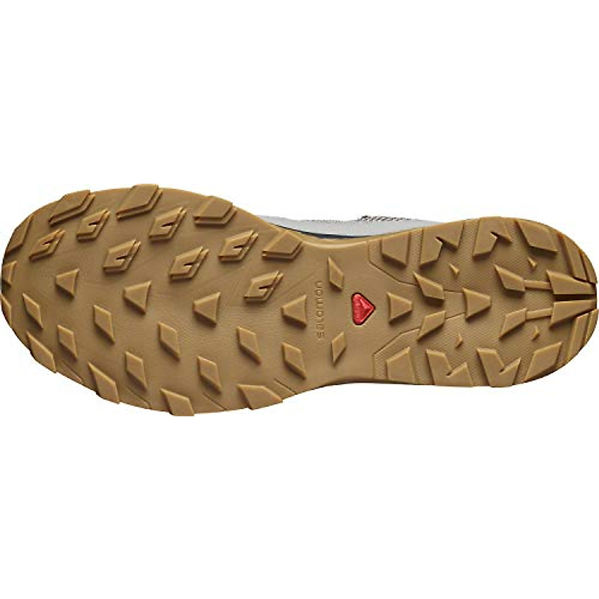 Salomon Outline Mid Gore-TEX Hiking Boots for Men, Frost Gray/Black/Alloy, 10.5