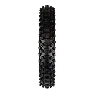 RedCap Rear 110/90-18 Tire with Inner Tube Complete Set for Off-Road Motocross 125cc-250cc Honda Apollo Surron CRF250 TTR230 CRF230F XR650R KLX65 Pit Dirt Bike