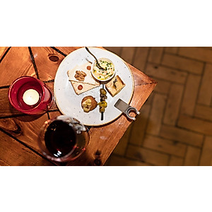 Wine or Champagne Glass Holder and Stainless Steel Plate Clip Designed as an Elegant & Sturdy Wine Saver. Perfect Wine Accessories and Gifts for a Friendly Dinner or Party. (Pack of 3).