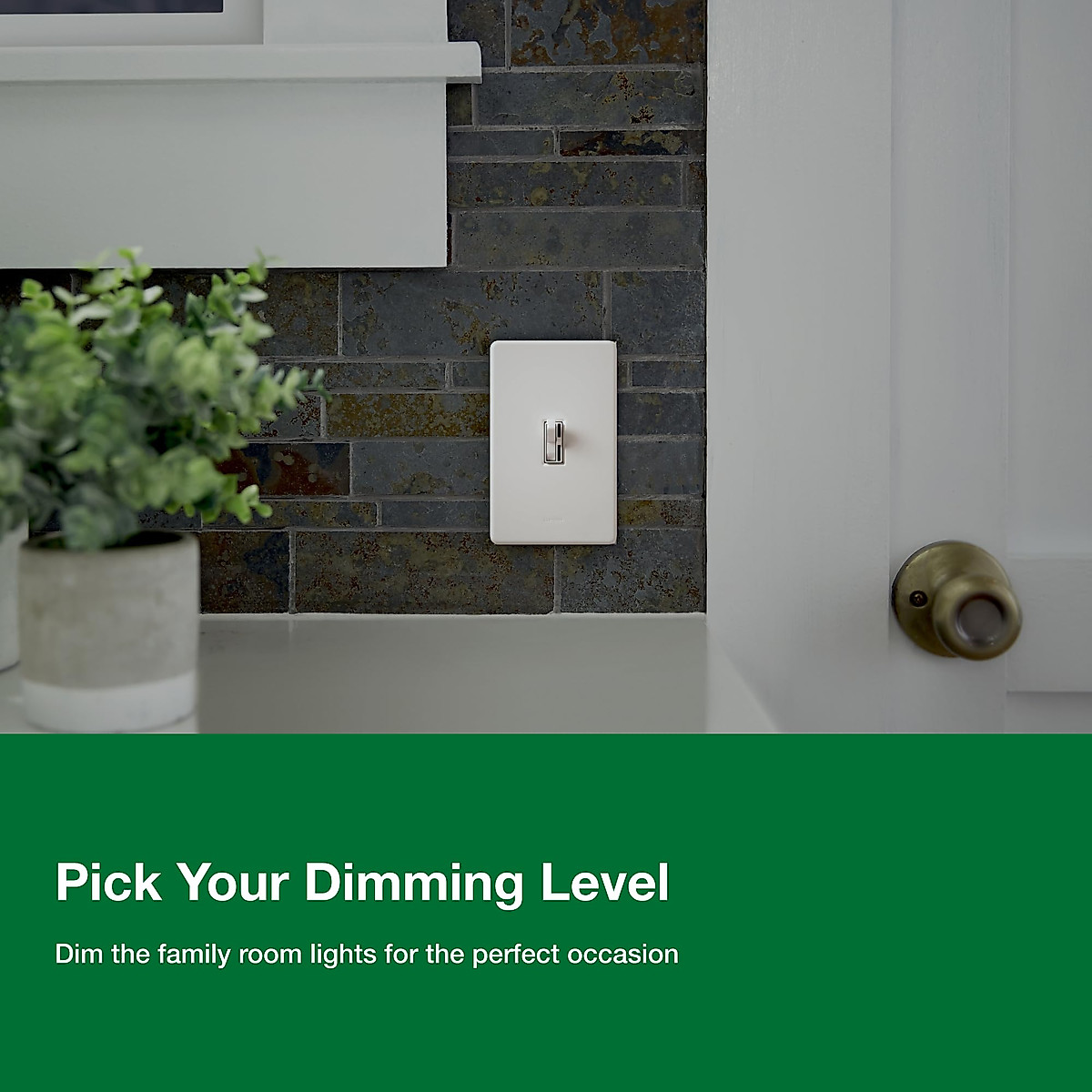 Lutron Ariadni/Toggler LED+ Dimmer | 150-Watt, Single-Pole/3-Way | AYCL-153P-WH | White