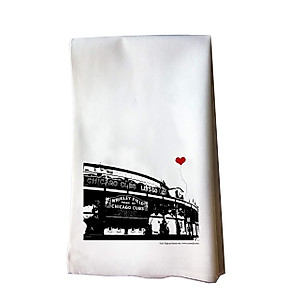 Wrigley Field Chicago Ballpark Floursack Tea Towel