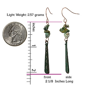 SPUNKYsoul 3 Pack Boho Fashion Country Vintage Statement Earrings for Women