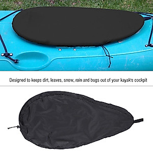 Universal UV50+ Blocking Kayak Cockpit Cover Seal Cockpit Cover for Kayak Accessory(M) Boating Supplies