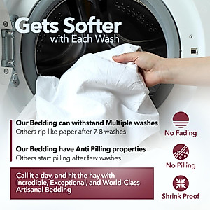 TEXAS LINEN CO. 800 TC Egyptian Cotton Sheets - 4 Piece Maroon Full Size Cooling Sheet for Hot Sleepers, Soft, Breathable Bed Sheet Set, Luxury Hotel Sheets, Fits Mattress Upto 18'' DEEP Pocket