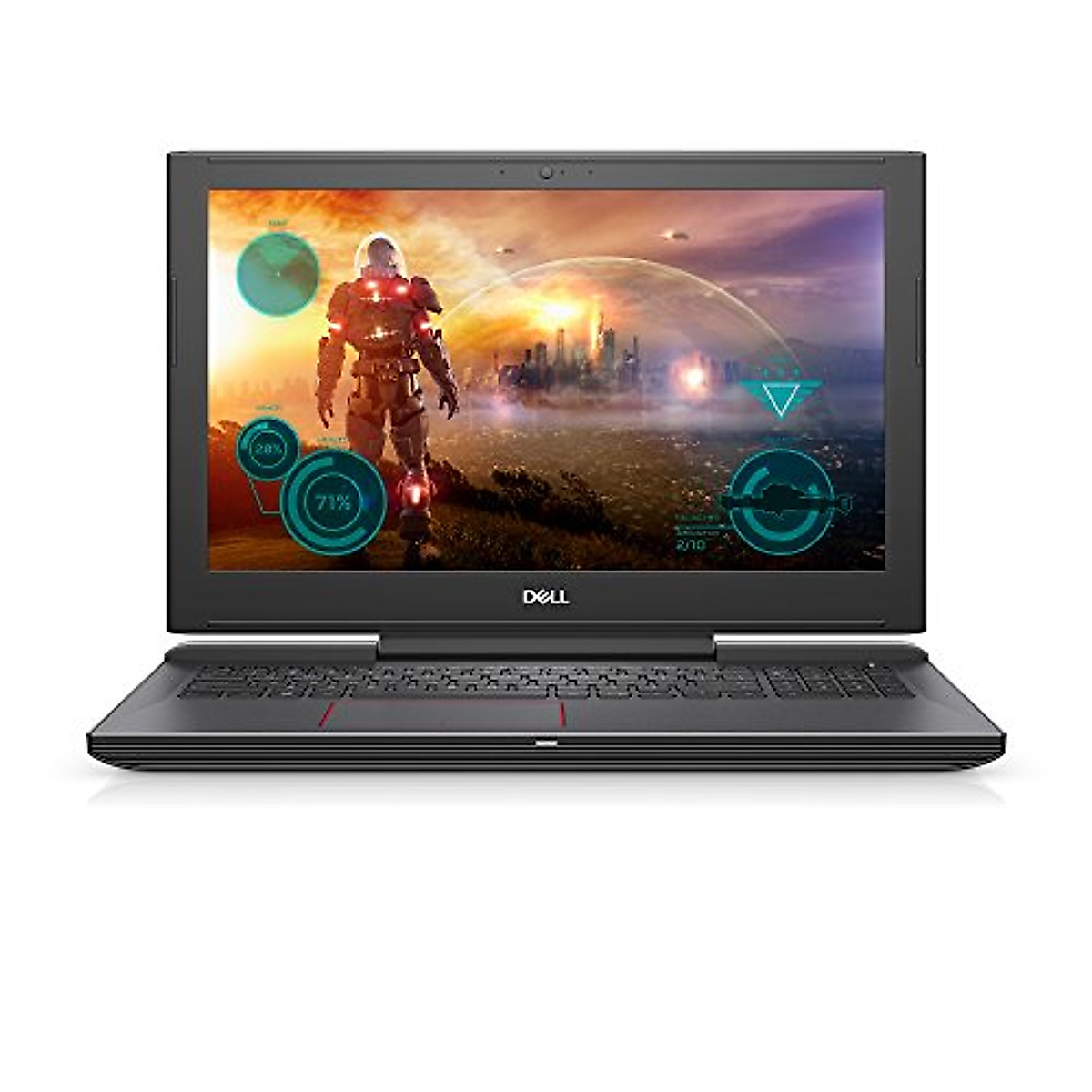 Dell i7577-7425BLK-PUS Inspiron UHD Display Gaming Laptop - 7th Gen Intel Core i7, GTX 1060 6GB Graphics, 16GB Memory, 128GB SSD + 1TB HDD, 15.6", Matte Black