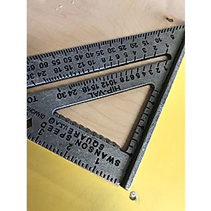 SWANSON Tool Co S0101 7 Inch Speed Square, Blue