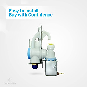 EvertechPRO 67003753 Refrigerator Water Valve for Whirlpool WP67003753 12002299 67001241 67003753 8171101 8171101