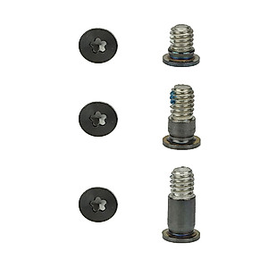 Pentalobe Bottom Case Screws and Pentalobe Screwdriver Compatible with MacBook Pro Retina 13 inch A1708 (Gray)