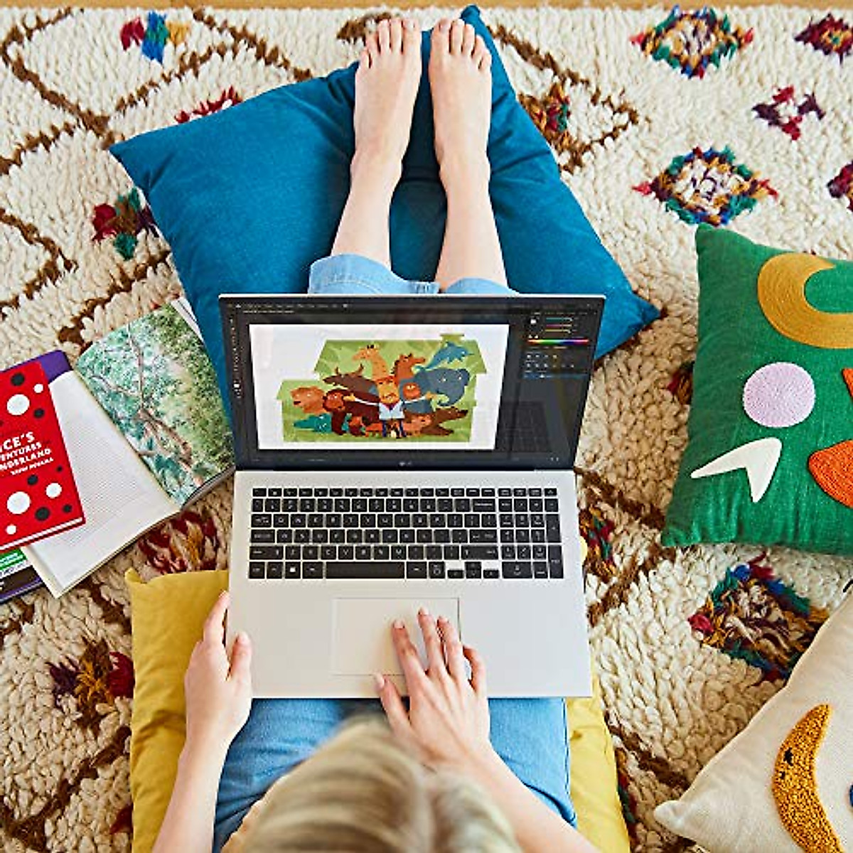 LG Gram 16Z90P Laptop 16" IPS Ultra-Lightweight, (2560 x 1600), Intel Evo 11th gen Core i7 , 16GB RAM, 1TB SSD, Upgradeable Windows 10 Home, Alexa Built-in, 2X USB-C, HDMI, USB-A - Silver