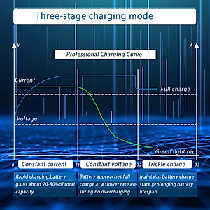 WFLNHB 3 Pin 48V Battery Charge Charger Replacement for Yamaha Golf Cart G29 2007 Up