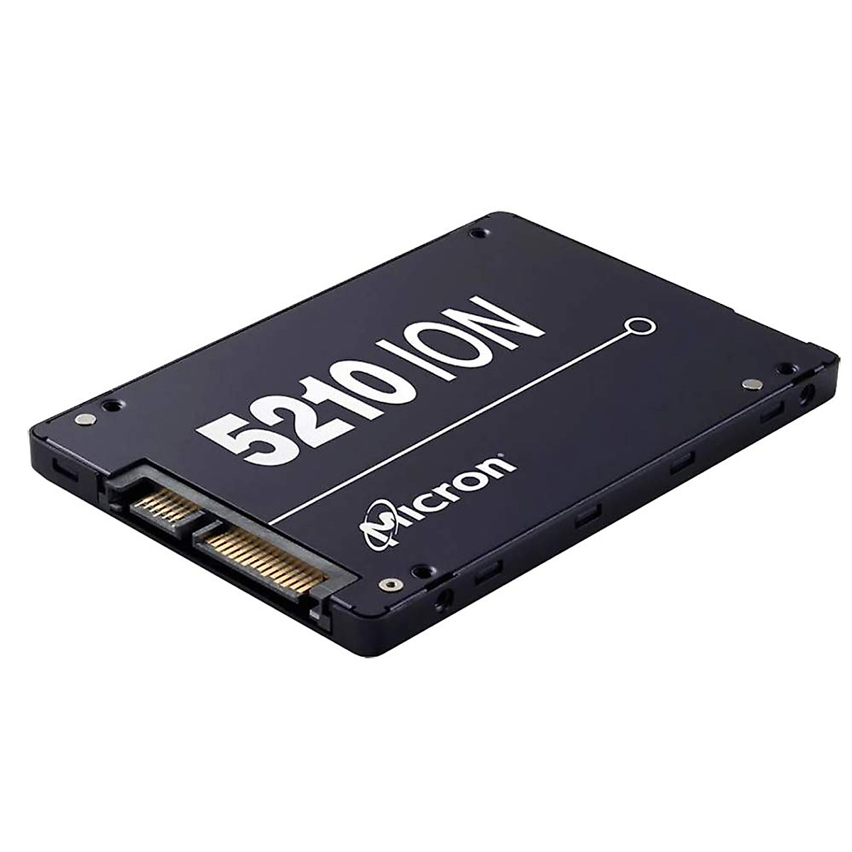 Micron 5210 Ion Enterprise SSD, 7.68TB 6Gb/s 2.5" SATA SSD, Compatible with Dell PowerEdge R430, R630, R730, R730XD, R830, R930, T430, T440 and T630 Servers