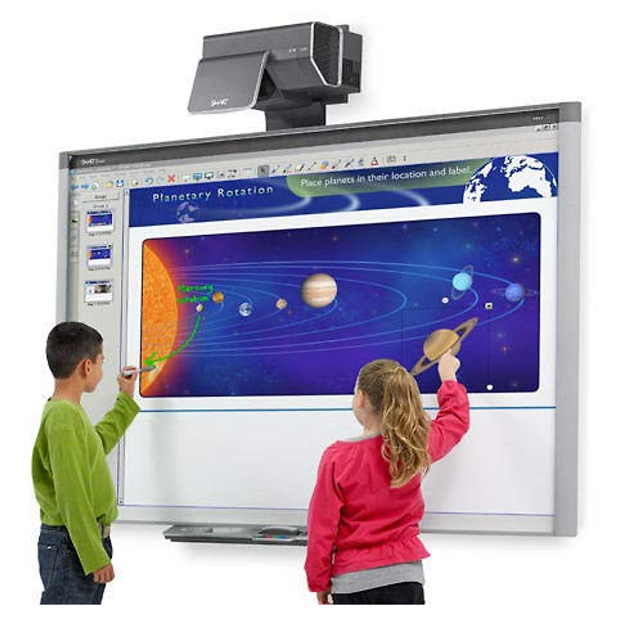SBX 685 Interactive whiteboard, UX60 Projector & Speakers System "90 days warranty"