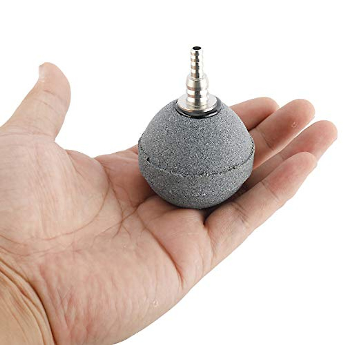 RealPlus 8 Pack of 2 Inch Air Stone Ball Shape Bubbler for Fish Tank Aquarium Hydroponics Pump