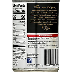 Le'sueur Very Young Small Sweet Peas 15 Oz (Pack of 6)