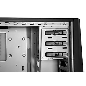 Antec Gaming Series Three Hundred Two Mid-Tower PC/Gaming Computer Case with 9 Tool-Less Drive Bays, 2 SSD, 120/140mm Fans x 2 Pre-Installed, 4 Fan Mounts for ATX, M-ATX and Mini-ITX,Black