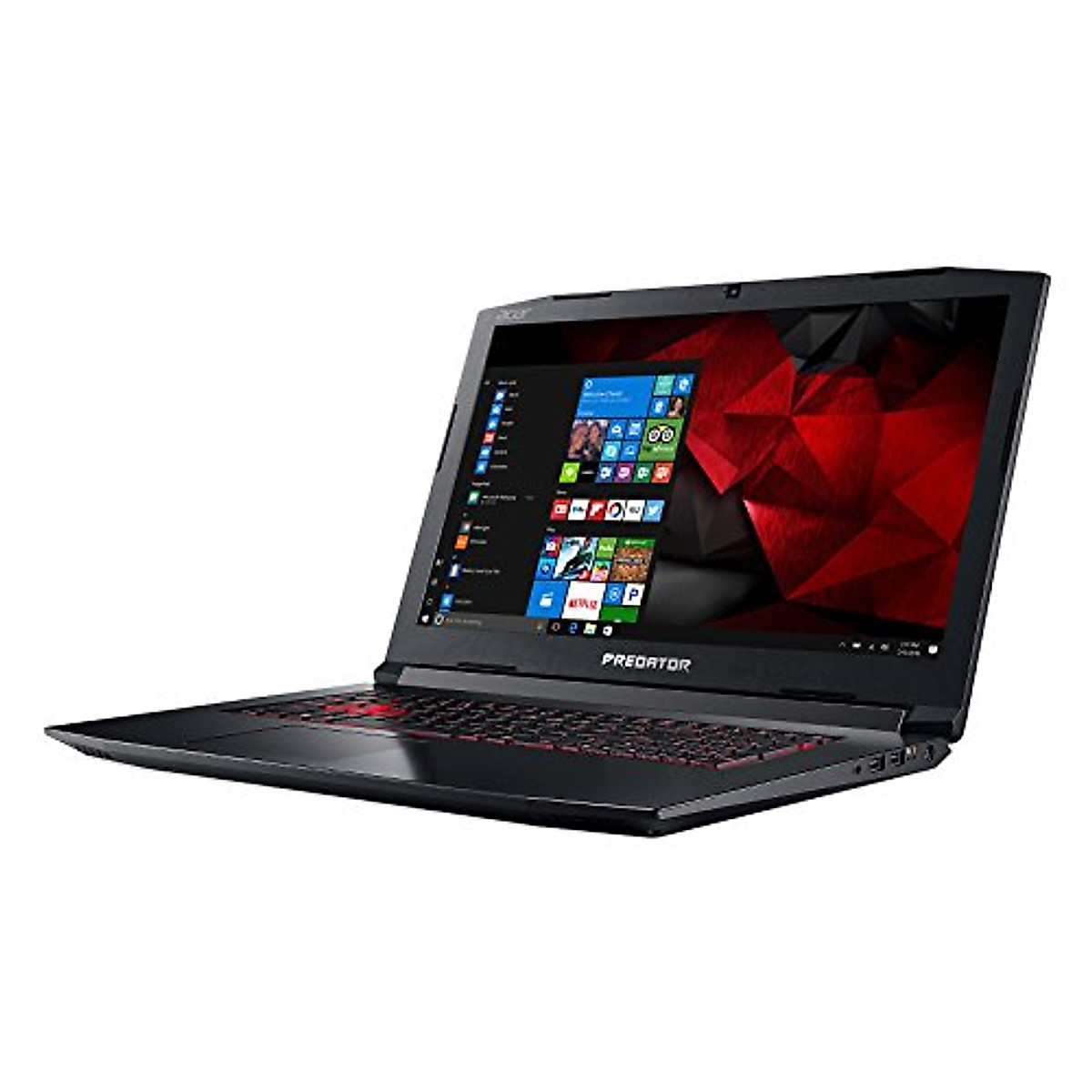 Acer Predator Helios 300 Gaming Laptop, Intel Core i7, GeForce GTX 1060, 17.3" Full HD, 16GB DDR4, 1TB HHD + 256GB SSD, Black, PH317-51-787B