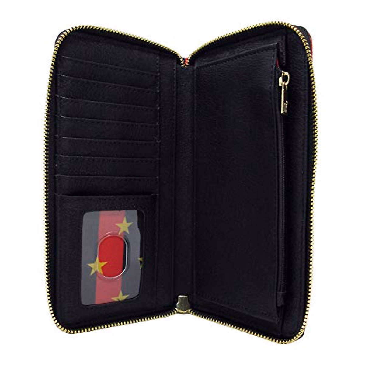 Loungefly x Harry Potter Triwizard Tournament Zip-Around Wallet (Multicolored, One Size)