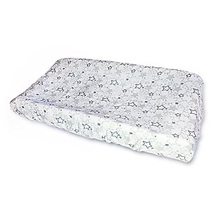 Softest Cotton Muslin Changing Pad Cover, Sterling Starshine