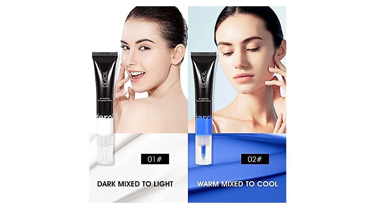 LOKFAR White Foundation Pigment - Easy Shade Adjustment & Color Correction