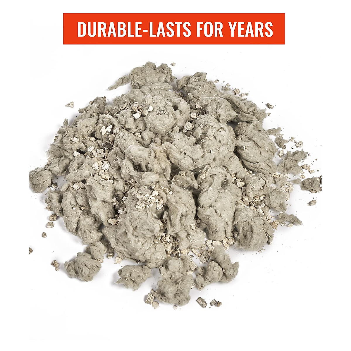 GASPRO Gas Fireplace Embers, 10 Oz. Glowing Embers for Gas Fireplace - Ventless, Insert, Vented, Propane, Natural Gas, Realistic