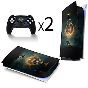 Game Game Print Skin for PS5 Controller Playstation Cover Sets Stickers Digital Version