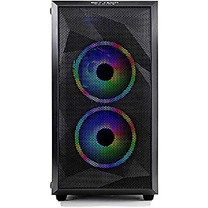 Skytech Gaming Skytech Chronos Mini Gaming PC Desktop - AMD Ryzen 3 3100, NVIDIA GTX 1660 Super 6GB, 16GB DDR4 3200, 500GB SSD, AC Wi-Fi, Windows 10 Home 64-bit