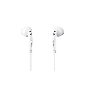 Samsung Eo-Eg920Bw White Headset/Handsfree/Headphone/Earphone with Volume Control for Galaxy Phones (Non Retail Packaging - Bulk Packaging)