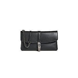 TUMI Women's Lisbon Crossbody Clutch, Black, One Size