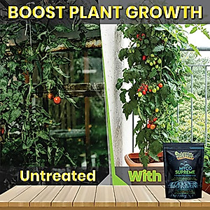 Mycorrhizal Fungi Root Enhancer for Plants - Bigger, Stronger, Healthier Roots, Use in Soil and Mycorrhizae Hydroponic - Super 20X Concentrated - Trifecta Myco Supreme (57 Grams / 2 OZ)