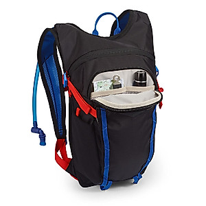 High Sierra HydraHike Youth, Black/Vivid Blue, 8L