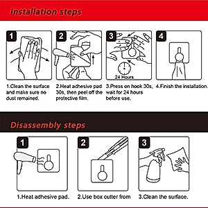 Towel Hooks Bathroom Coat Robe Hook，No Punch Heavy Duty Waterproof Hanging Cap Adhesive Hook for Bathroom, Bedroom, RV & Kitchen - 4 Pieces (Sliver)