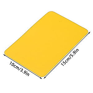 Astibym Repair Patches Kit, PVC Patches Set Professional 6pcs for Kayak(Yellow)
