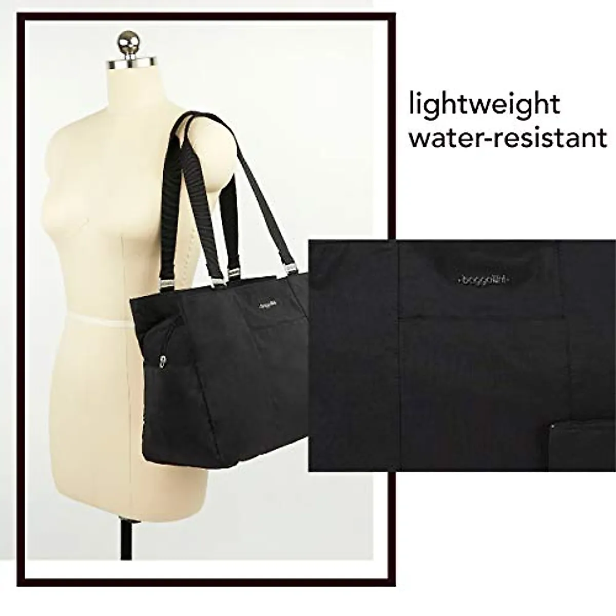 Baggallini womens East West Tote Bag, Pacific, One Size US