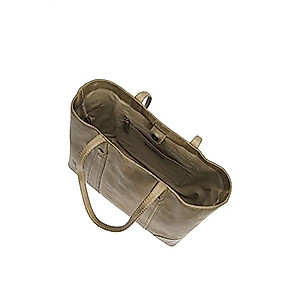 Frye womens Melissa Shopper Tote Bag, Khaki, One Size US