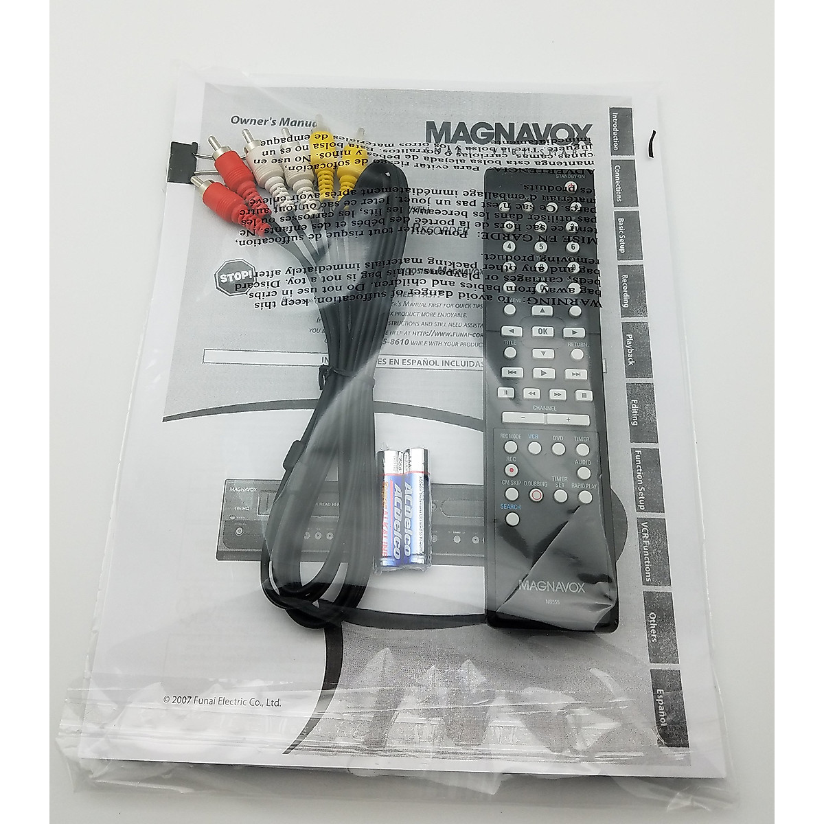 Magnavox ZV450MW8 DVD Recorder and VCR Combo with Digital Tuner [Electronics]