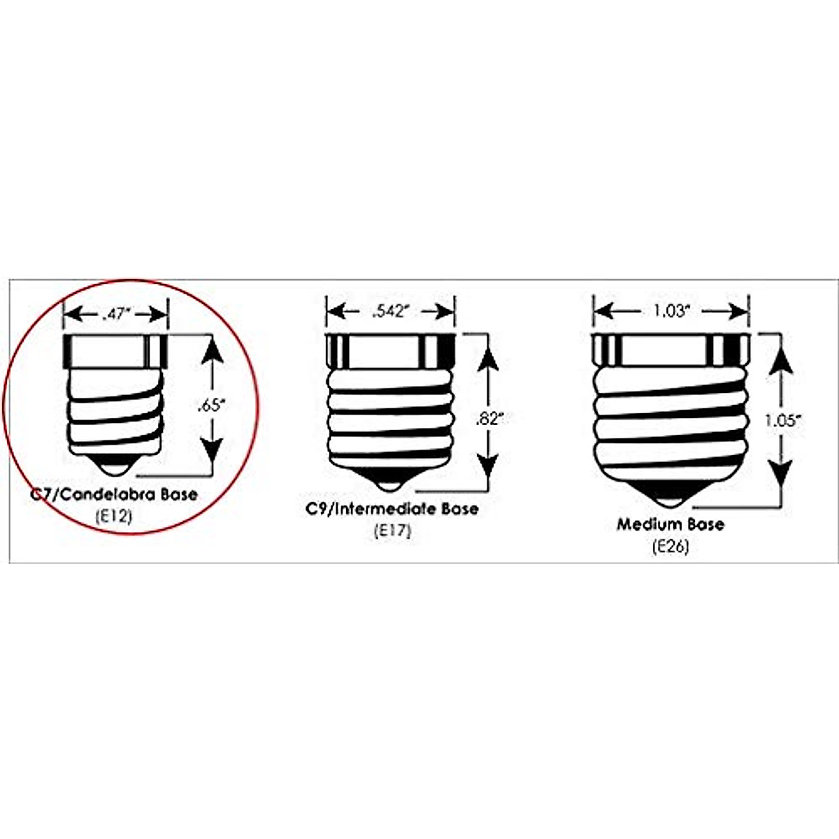 Creative Hobbies® Country Style Incandescent Silicone Dipped Light Bulbs - 6 Watt, S6 Shape, for Candle Lamps & Chandeliers | Box of 25