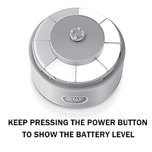 VOLTRX Premium Electric Protein Shaker Bottle, Made with Tritan - BPA Free - 24 oz Vortex Portable Mixer Cup/USB C Rechargeable Shaker Cups for Protein Shakes