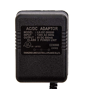 Weelye 6V Ride On Car Universal Charger, 6 Volt Battery Charger for Kids Electric Ride On Toys Battery Power Adapter