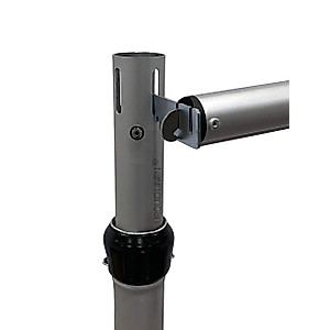 Crossbar Valance Hanger, for Pipe and Drape (3" Hanger, 2 Pack)