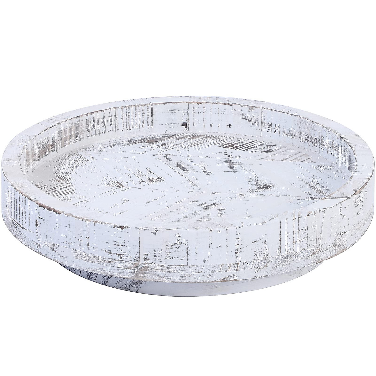 Wood Lazy Susan Kitchen Turntable 12" Rotating Dining Table Centerpiece Spice Rack Cabinet Organizer Storage Serving Tray for Pantry Cabinet Tabletop Spices Makeup Organization Decoration