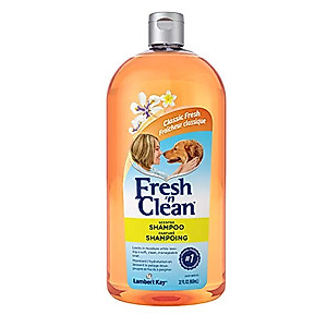 PetAg Fresh 'n Clean Scented Dog Shampoo - Grooming Supplies for Soft and Shiny Coat - Classic Fresh Scent - 32 fl oz