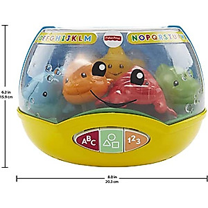 Fisher-Price Laugh & Learn Baby & Toddler Toy Magical Lights Fishbowl With Smart Stages Learning Content For Ages 6+ Months