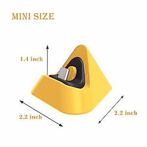 Charging Dock for Nintendo Switch Lite, Charging Stand Station Compatible with Nintendo Switch (Yellow)