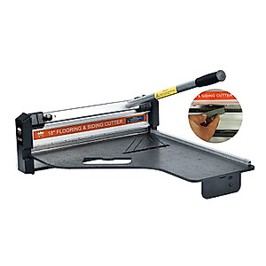KS EAGLE KC460L 18'' Pro Laminate Floor Cutter for LVP, WPC, LVT, SPC, VCT, PVC and Rigid Core Vinyl Plank Included Honing Stone