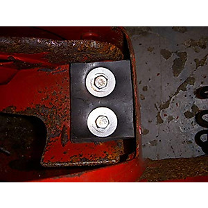 SpeedFreakCNC 4pcs 3/8" Snowblower Impeller Upgrade Rubber Pad Snowthrower Snow Blower Thrower